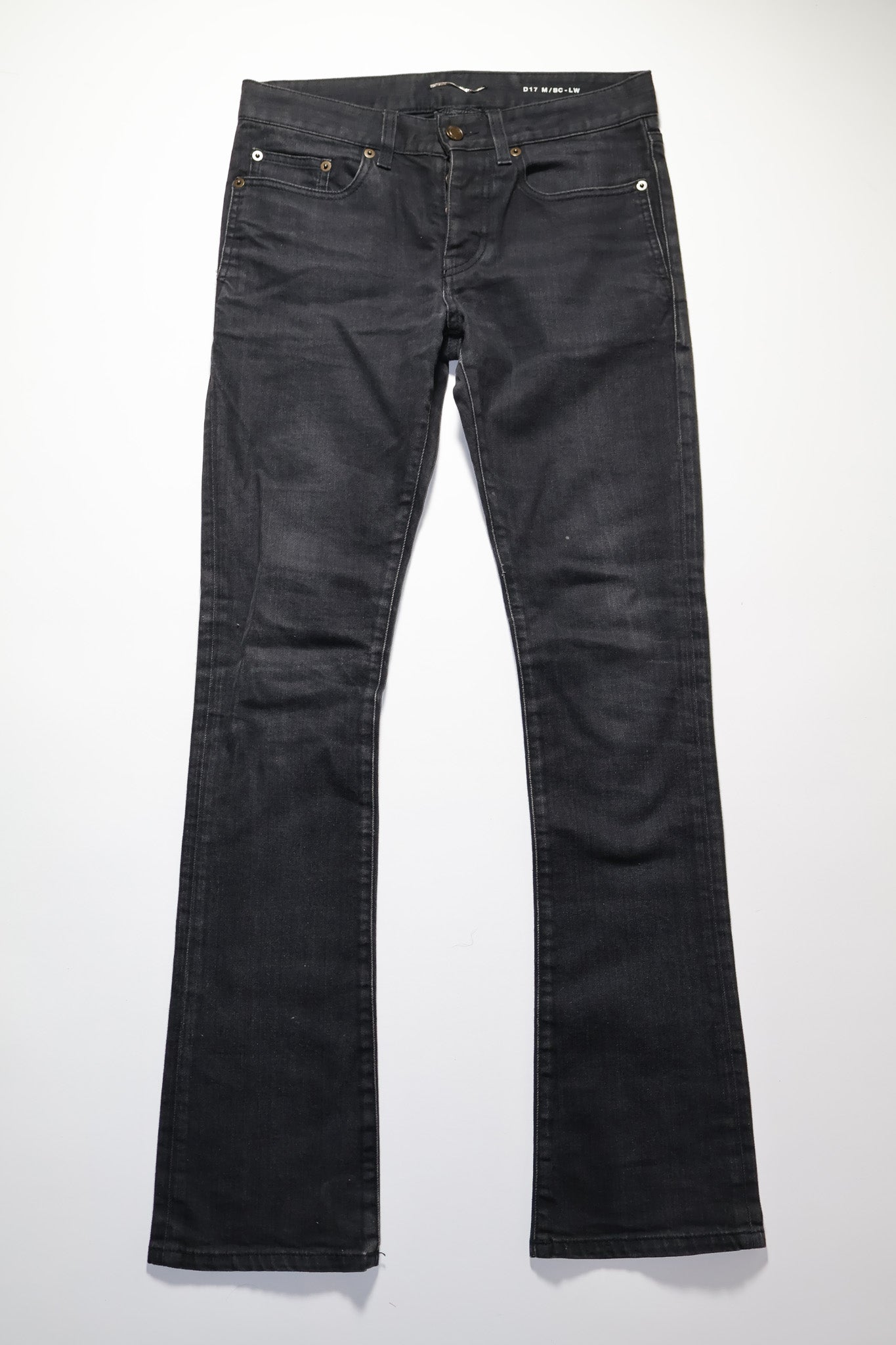 Saint Laurent Paris D17 Skinny Bootcut Denim – Scab Rags